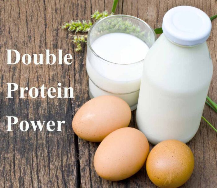 Double Protein Power - Milk and Eggs | Straits Market Singapore